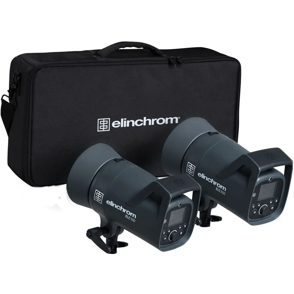 Elinchrom ELC 500 Dual Studio Monolight Kit - Videoguys Australia