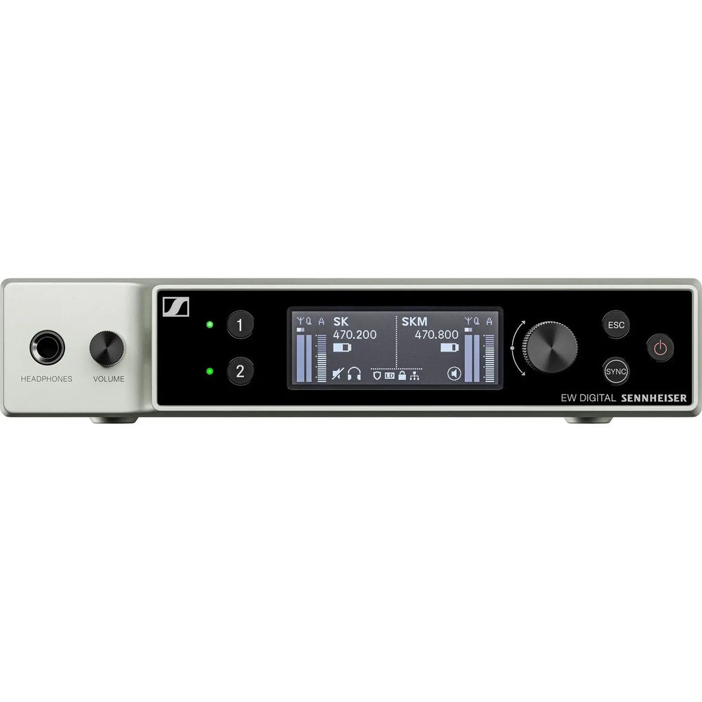 Sennheiser EW-DX EM 2 DANTE Two-Channel Digital Rackmount Receiver ...