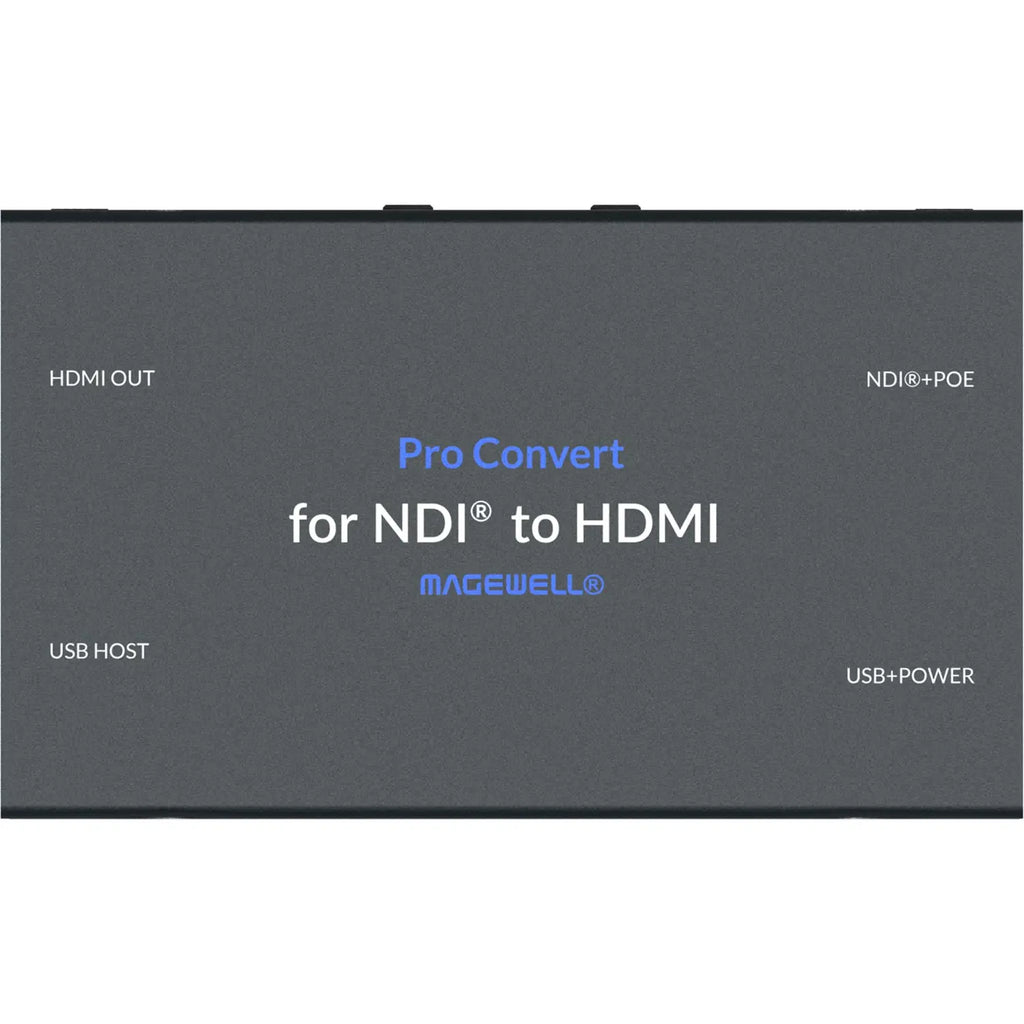 Magewell Pro Convert NDI to HDMI Decoder – Videoguys Australia