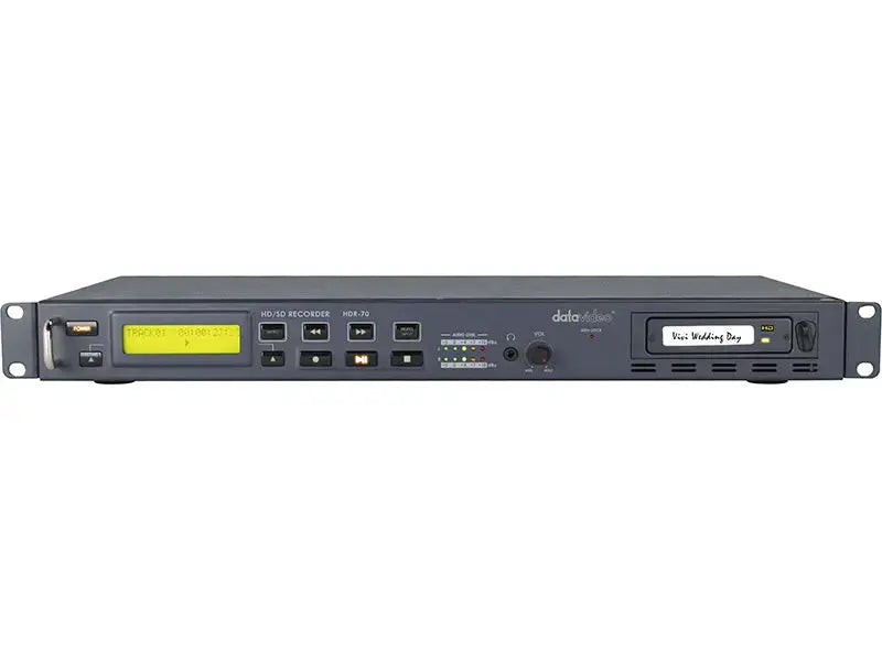 Datavideo HDR-70 HD/SD Digital Video Recorder (Rack – Videoguys Australia