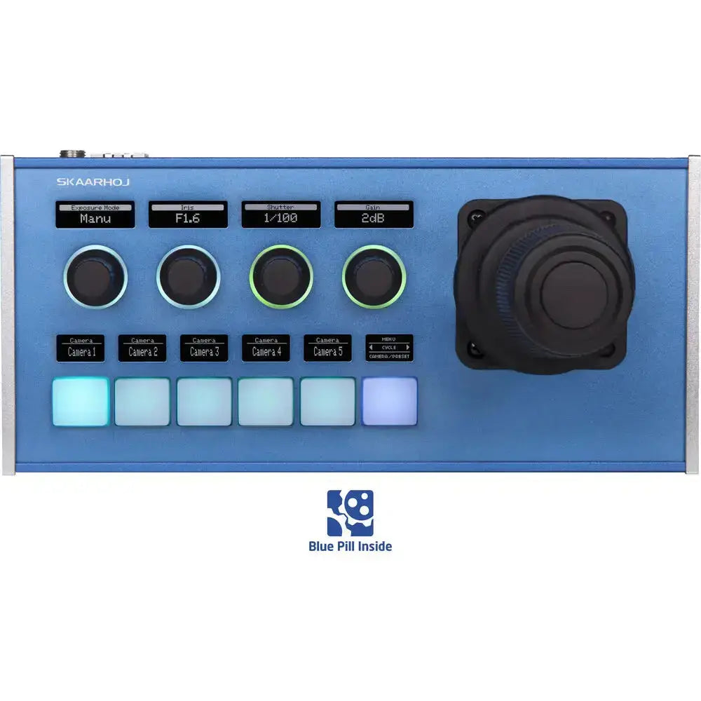 SKAARHOJ PTZ Fly Controller with Hall-Effect Joystick and Blue Pill ...