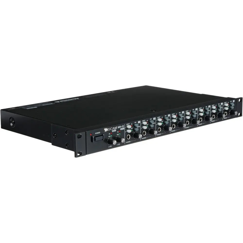 Tascam MH-8 8-Channel Headphone Amplifier TAS-MH-8 – Videoguys Australia