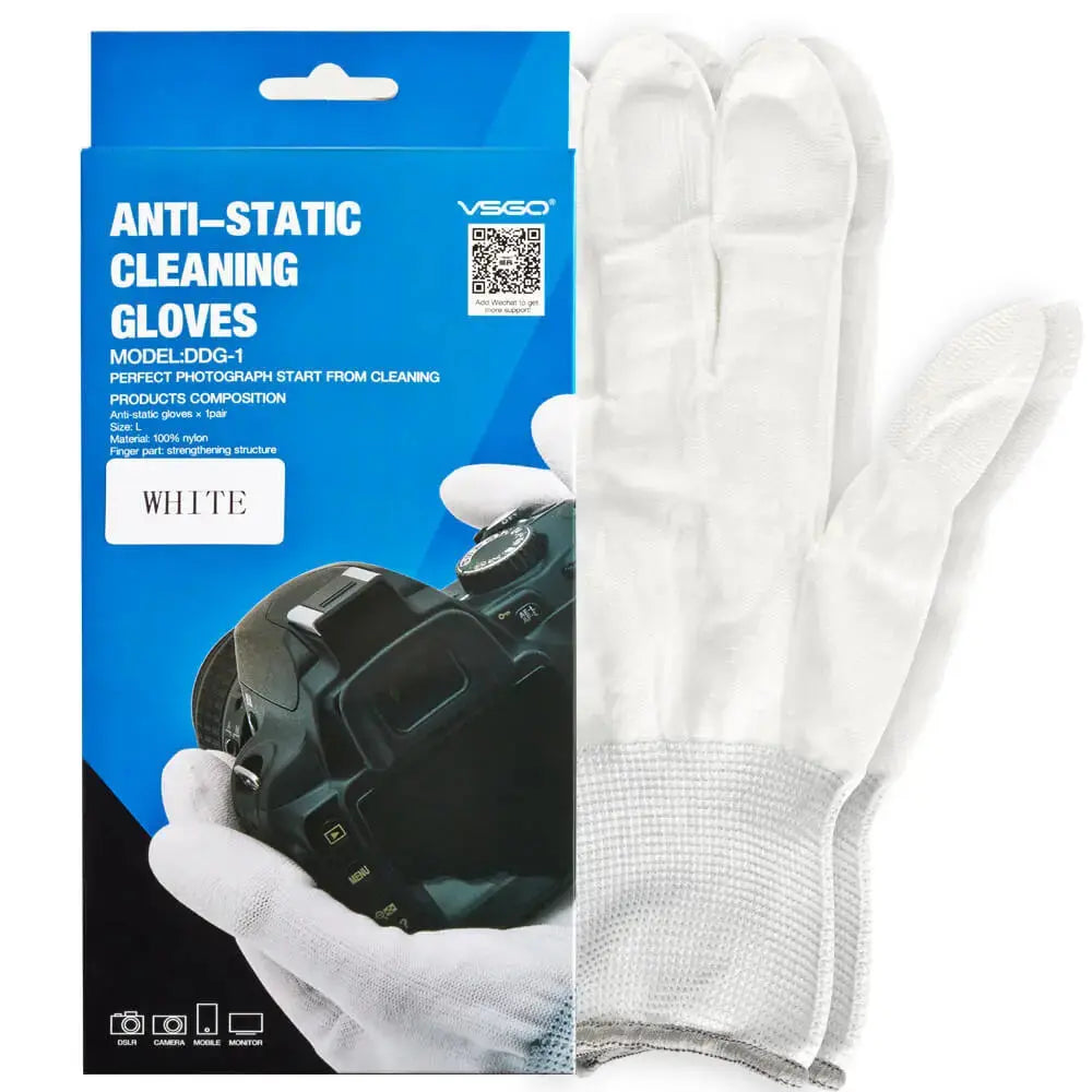 VSGO Anti-Static Gloves for DSLR Camera Cleaning VSDDG1 – Videoguys ...